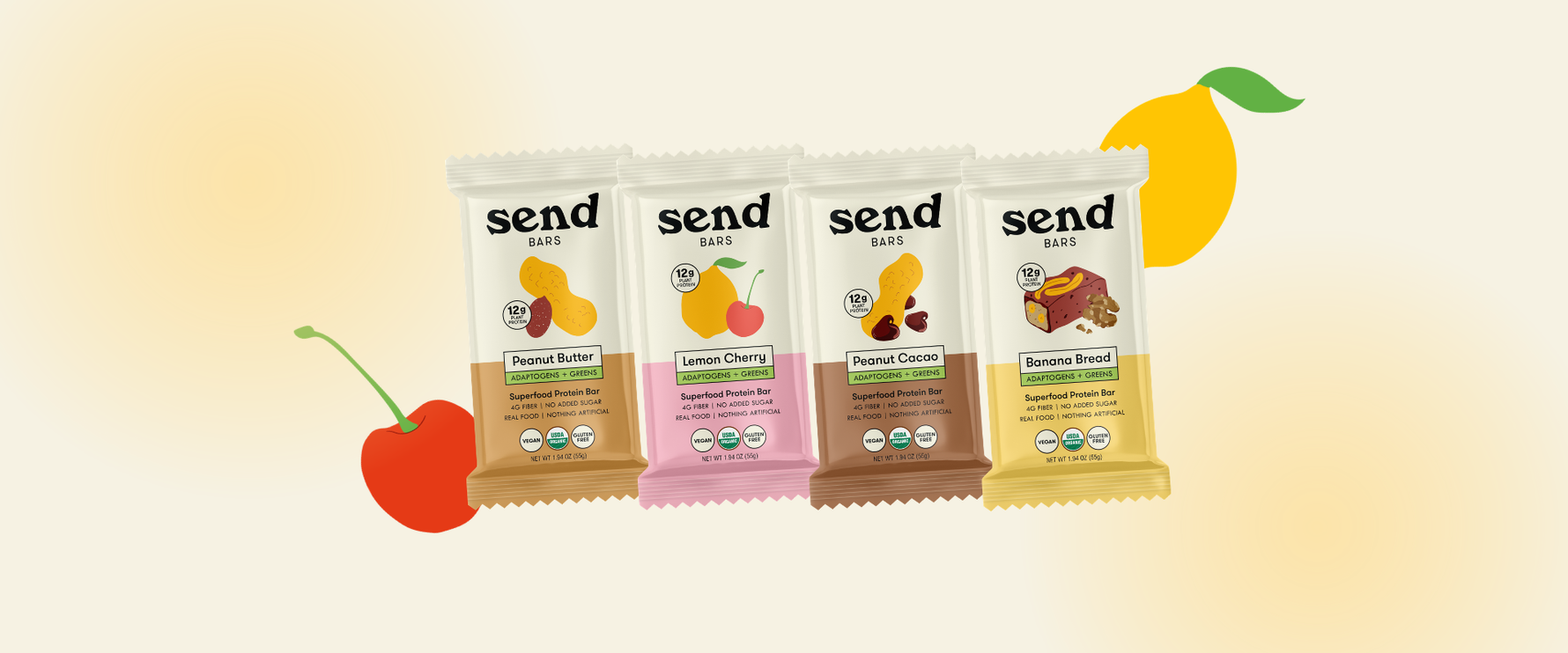 Send Bars | The Best Tasting Superfood Protein Bar