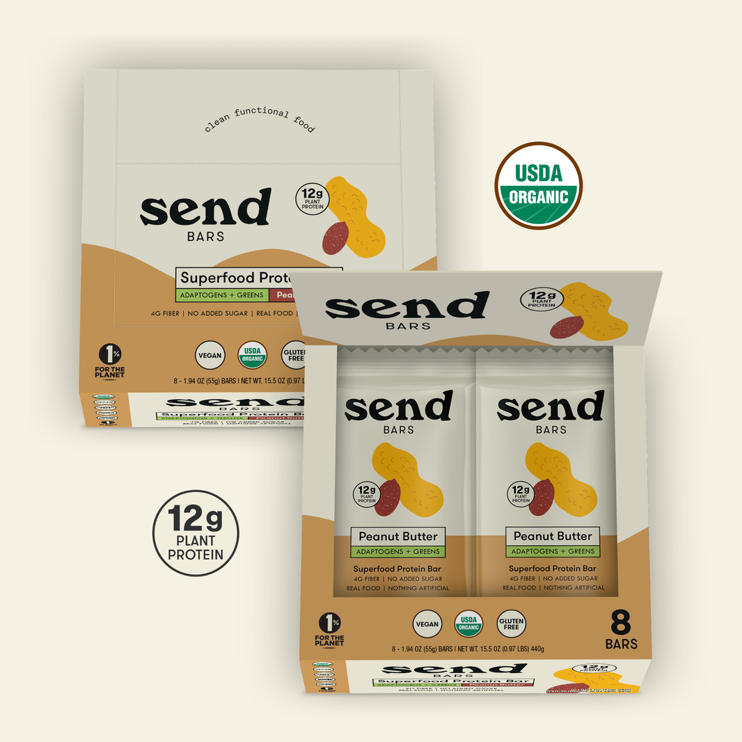 Send Bars | The Best Tasting Superfood Protein Bar