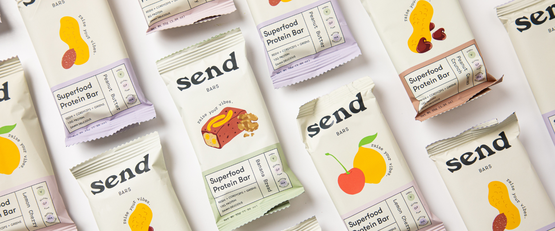 Send Bars | The Best Tasting Superfood Protein Bar